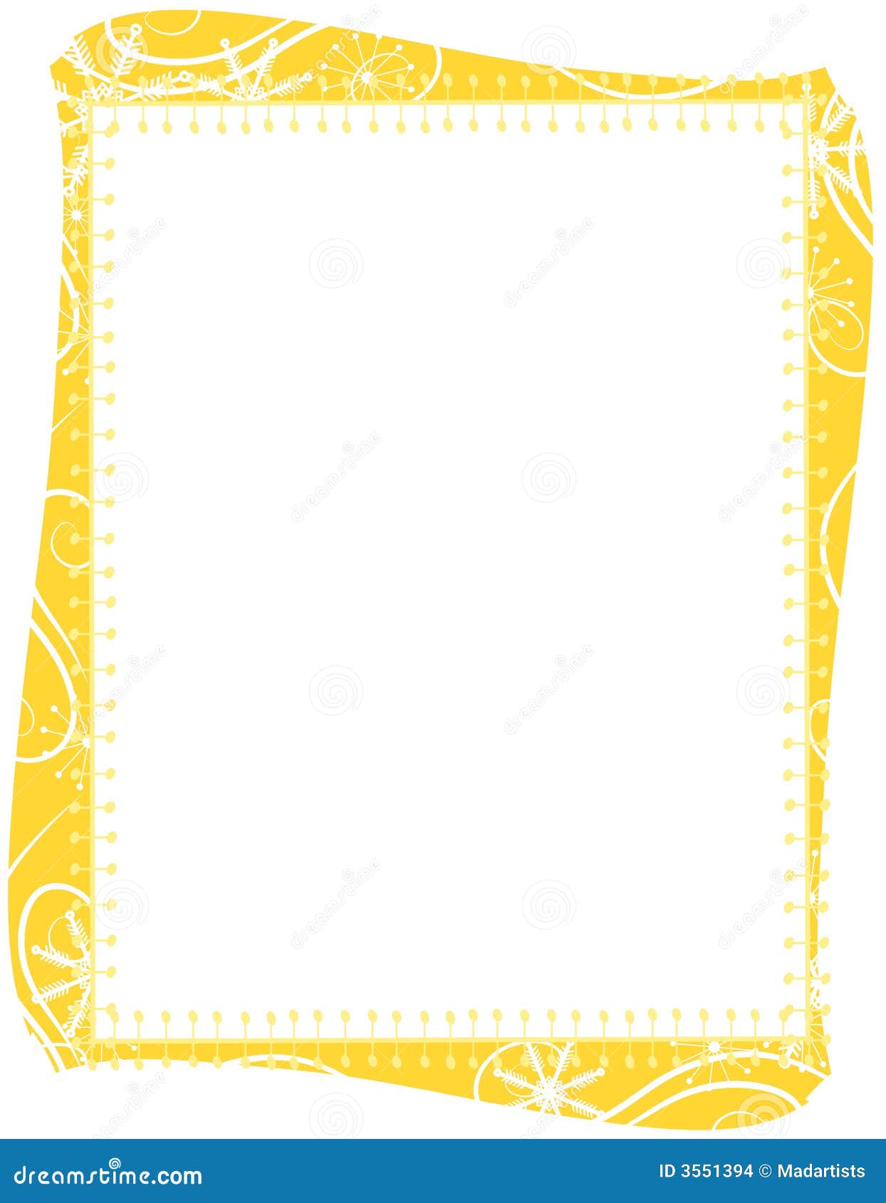 Gold Xmas Snowflakes Border Stock Illustration - Illustration of side ... Gold Xmas Snowflakes Border Stock Illustration - Illustration of side ...