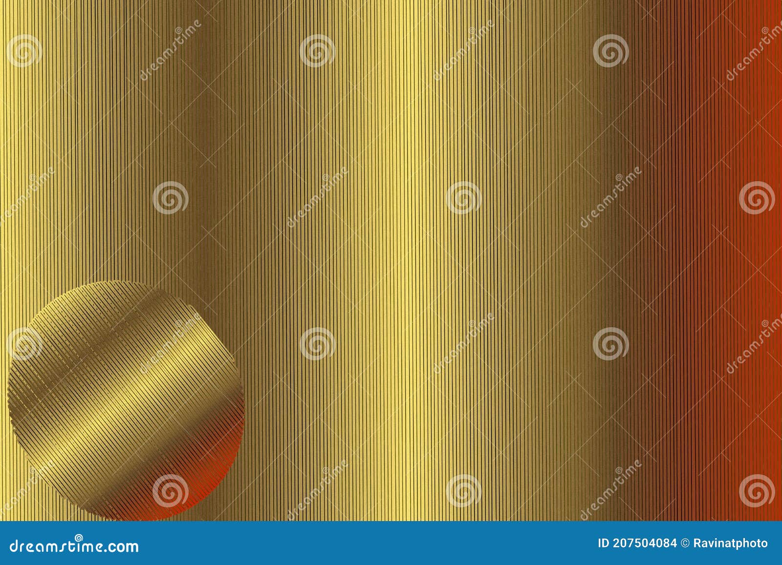 Gold Yellow and Black Background Pattern with a Circular Embedded ...