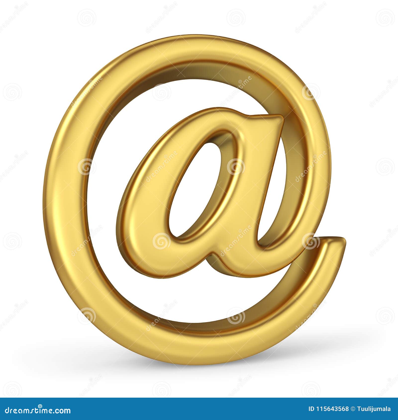 Gold am Zeichen Lokalisiert Auf Weiß Stock Abbildung - Illustration von ...