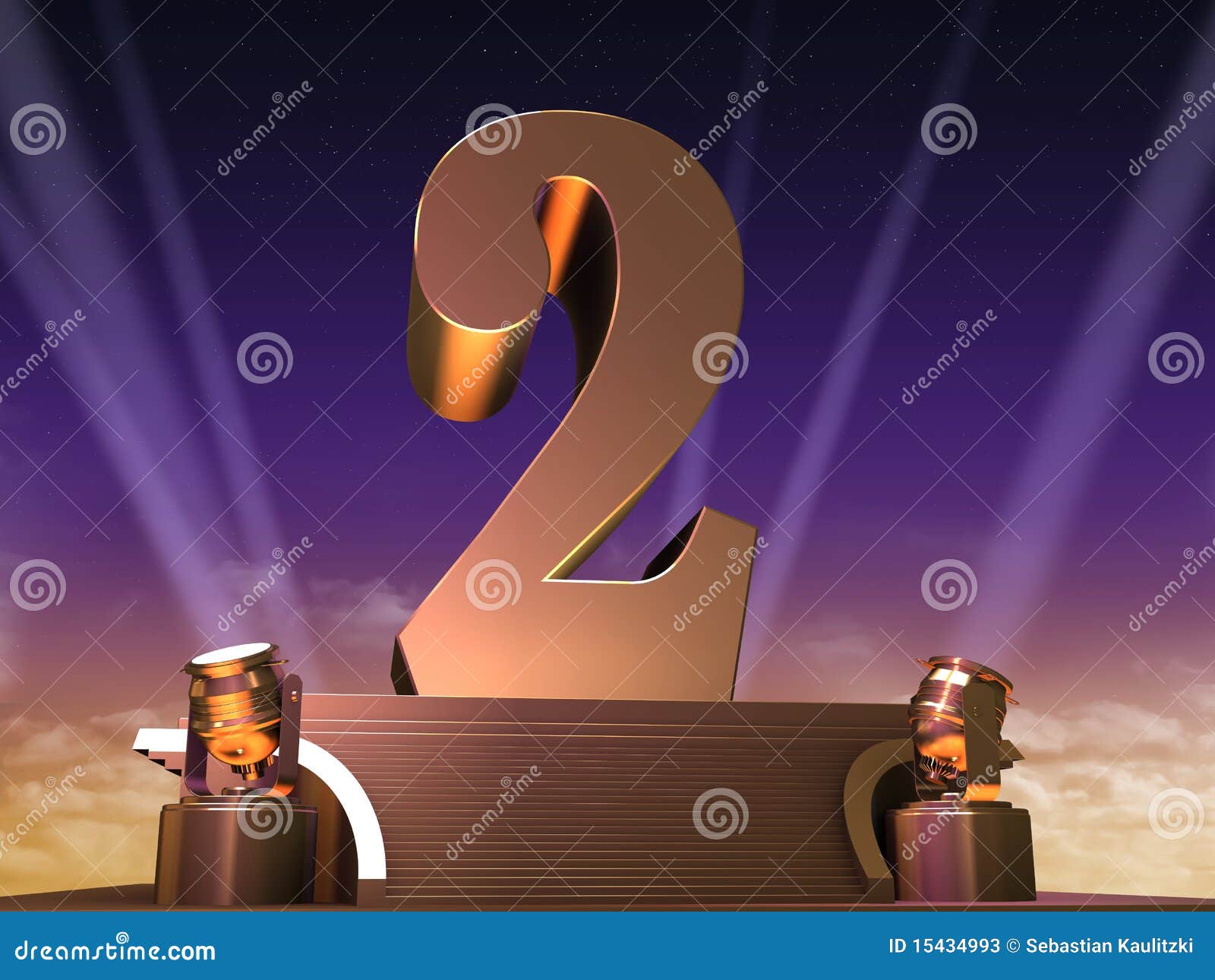 Golden 2 stock illustration. Illustration of backdrop - 15434993