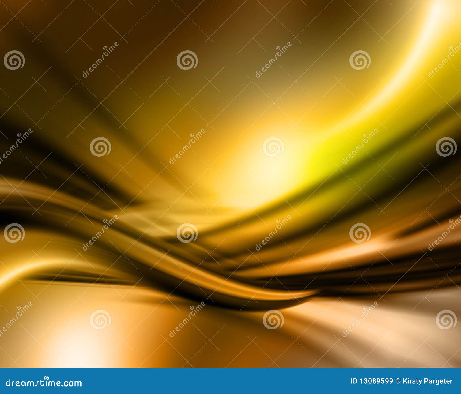 Golden abstract stock illustration. Illustration of color - 13089599