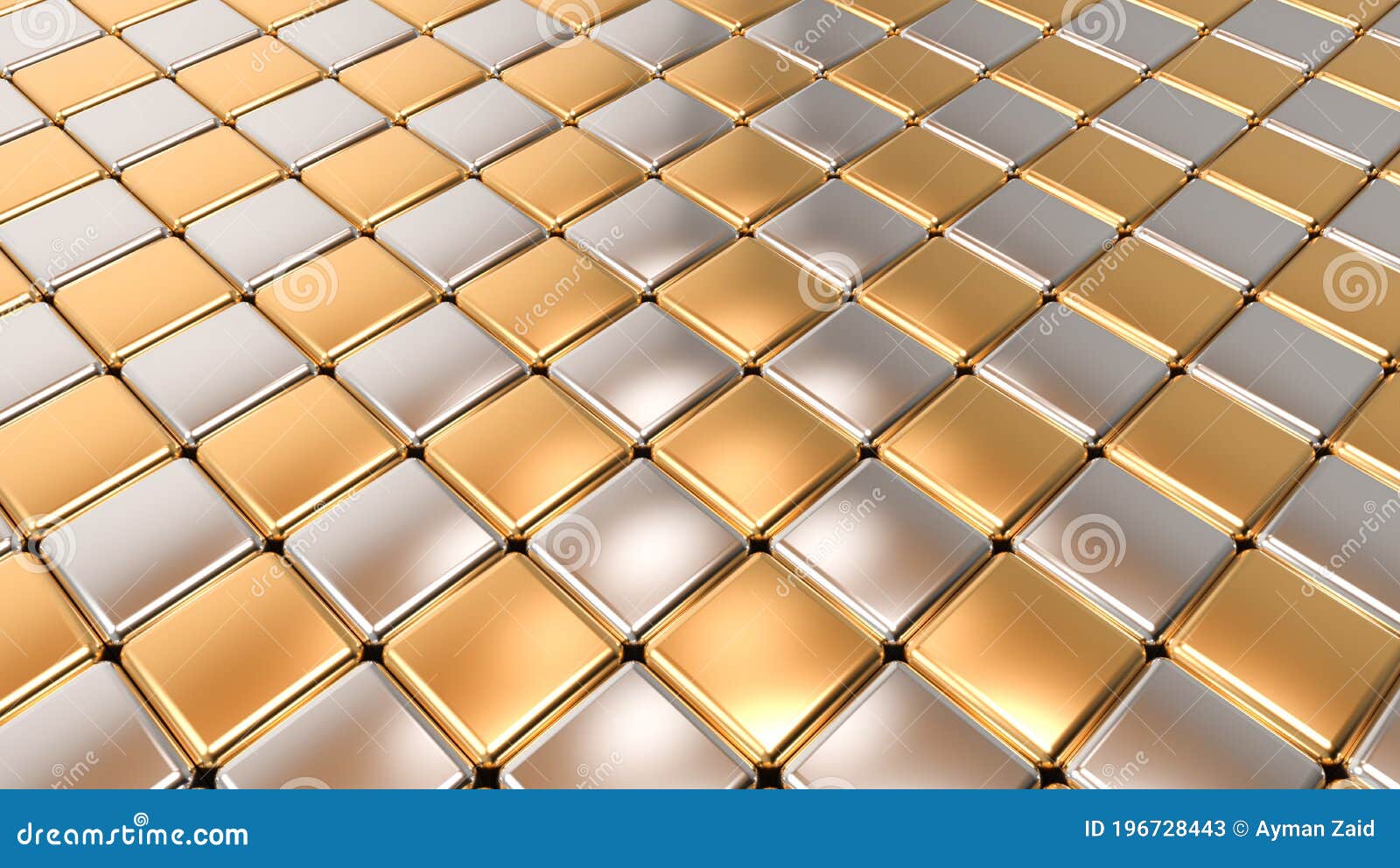 Golden Abstract Background - Gold and Silver Ceramic Tile Floor Pattern ...