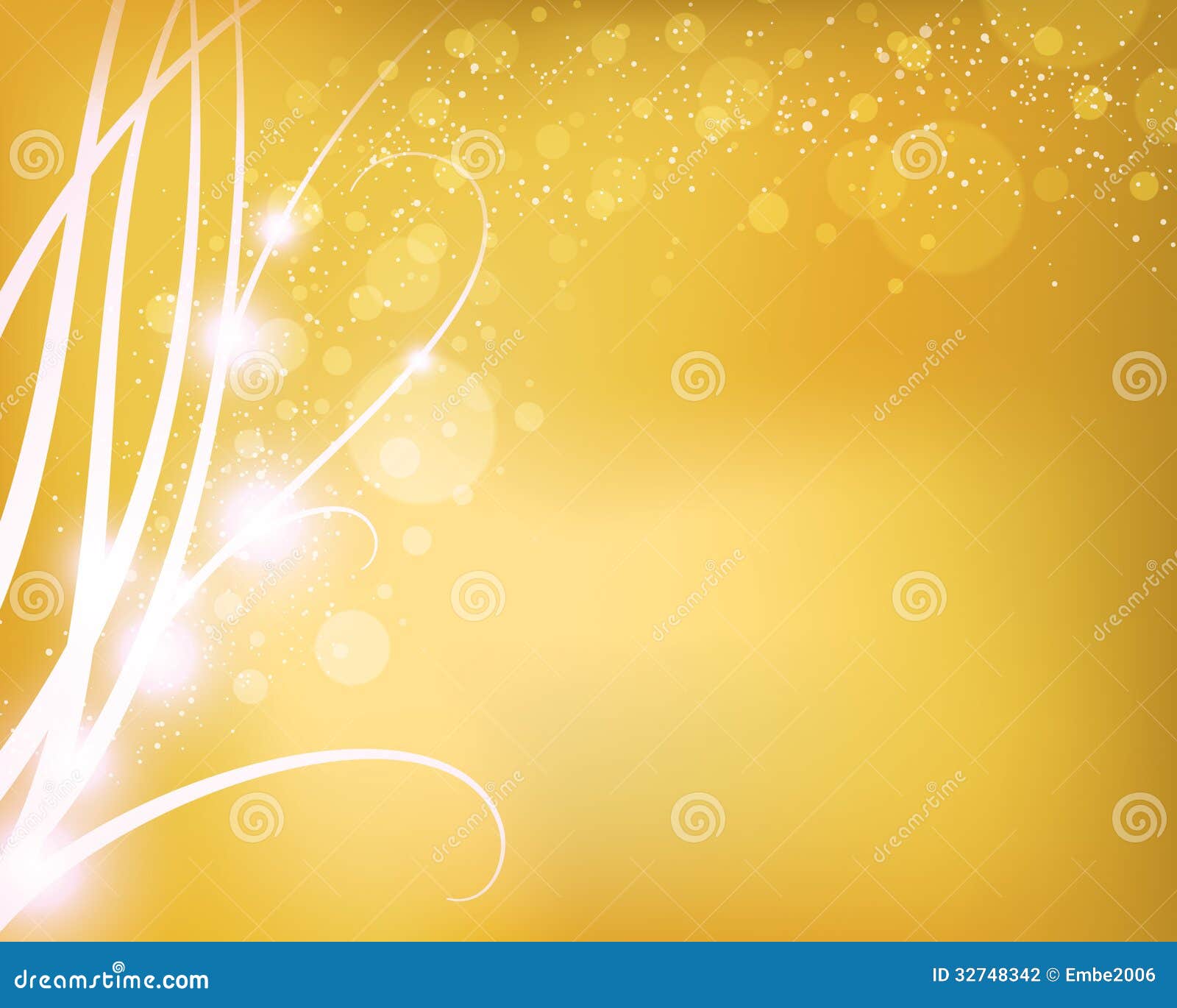 Golden Abstract Background stock vector. Illustration of vector - 32748342