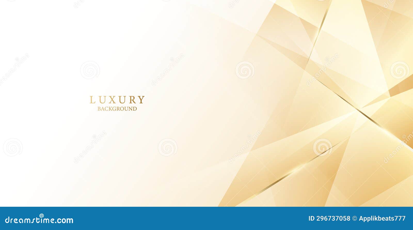 Golden Abstract Background with Luxury Golden Lines Vector Illustration ...