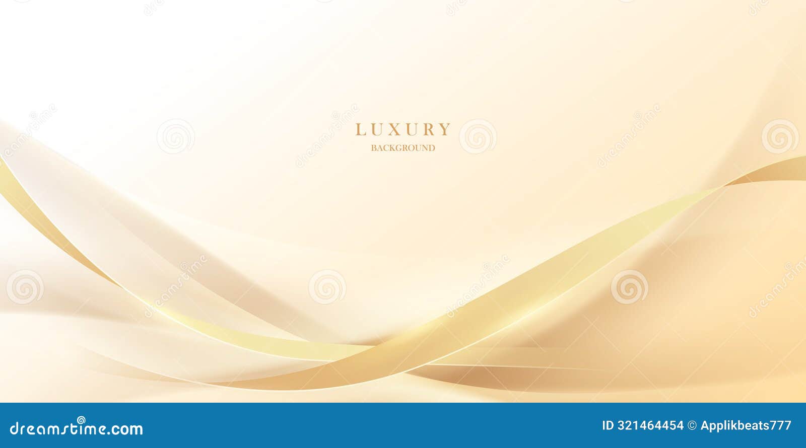 Golden Abstract Background with Luxury Golden Lines Vector Illustration ...