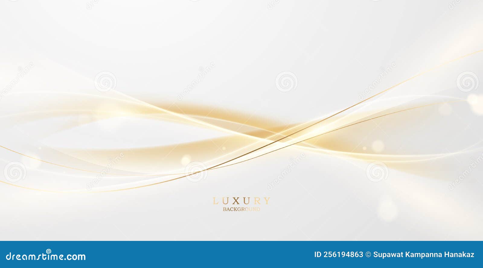 Golden Abstract Background Luxury Vector Design Stock Illustration ...
