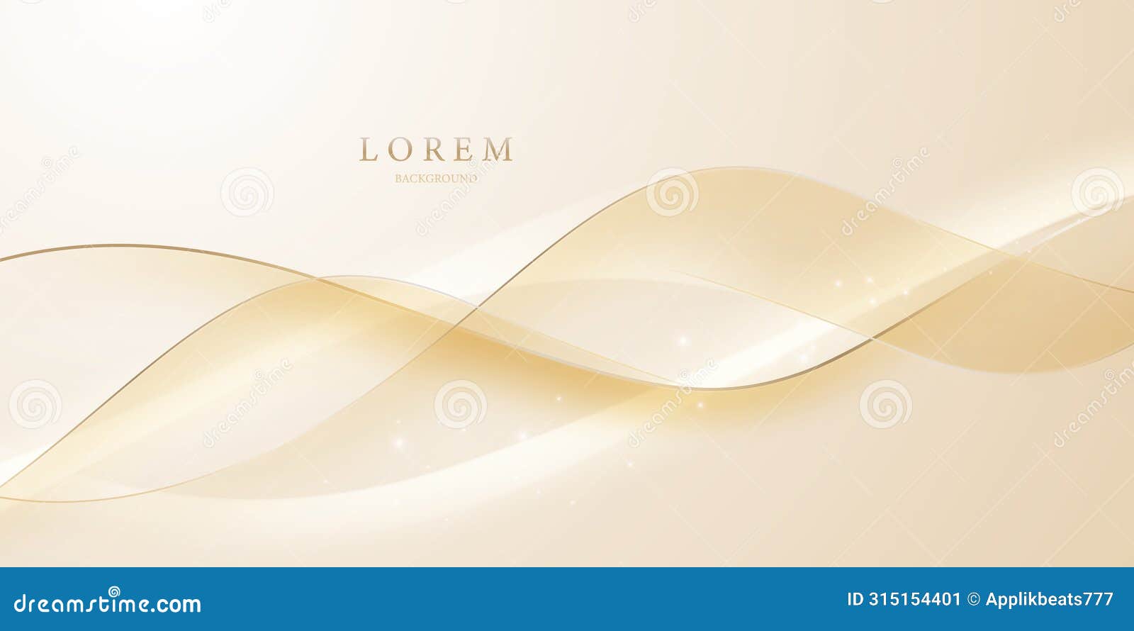 Golden Abstract Background with Luxury Vector Illustration Stock Vector ...