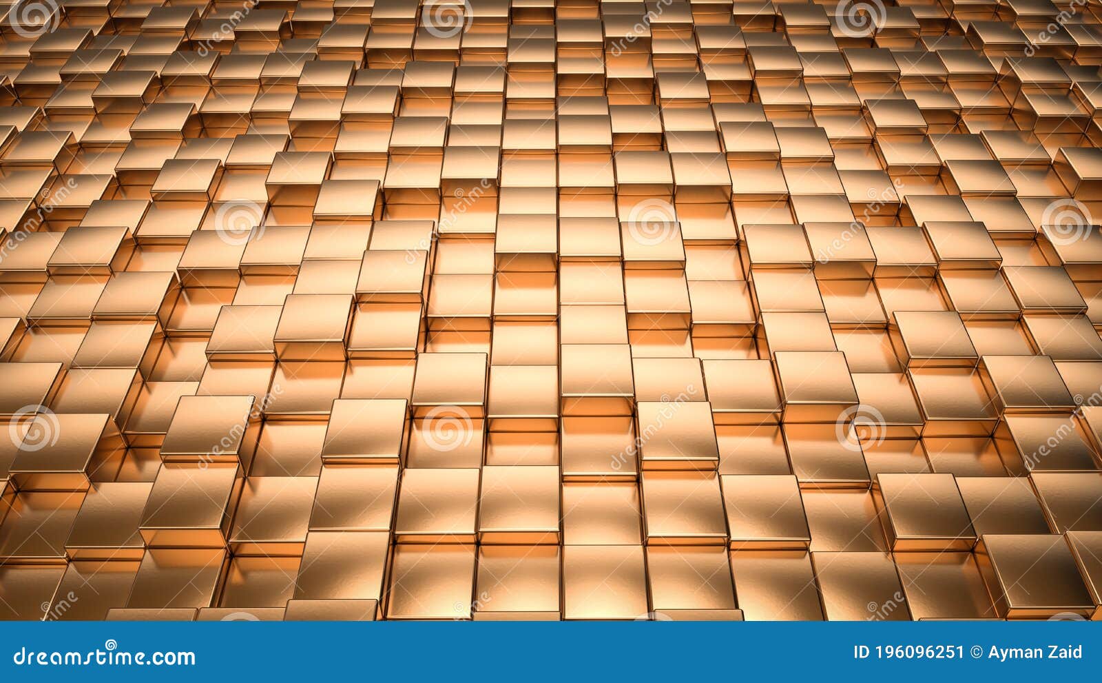 Golden Abstract Background - Metallic Wallpaper Stock Image - Image of ...