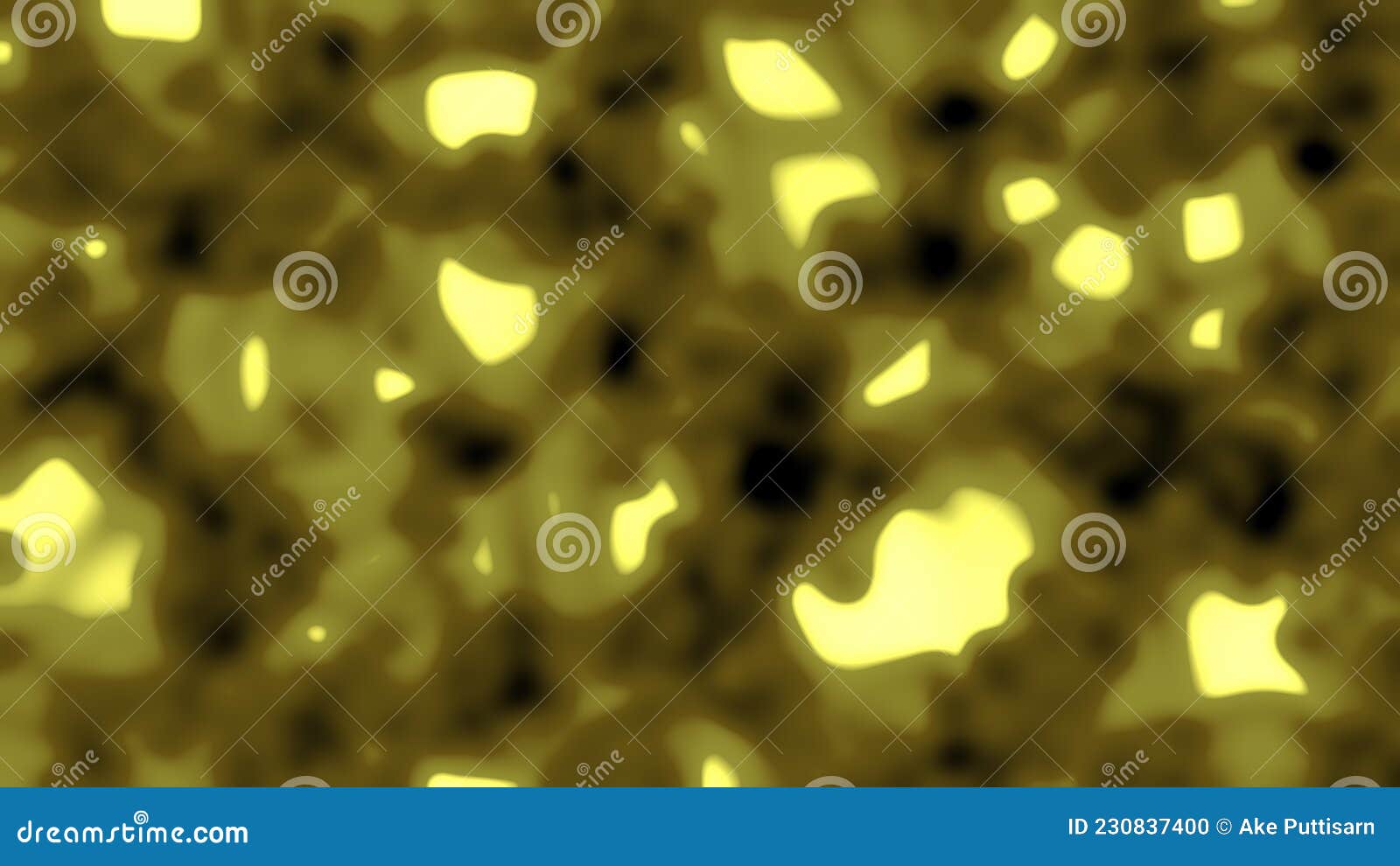 Golden Abstract Background. Texture Caustic Pattern Stock Illustration ...