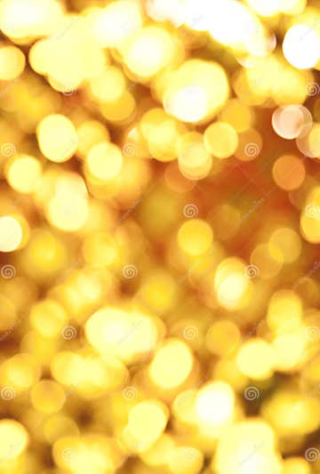 Golden Abstract Lights stock photo. Image of festive - 10846360