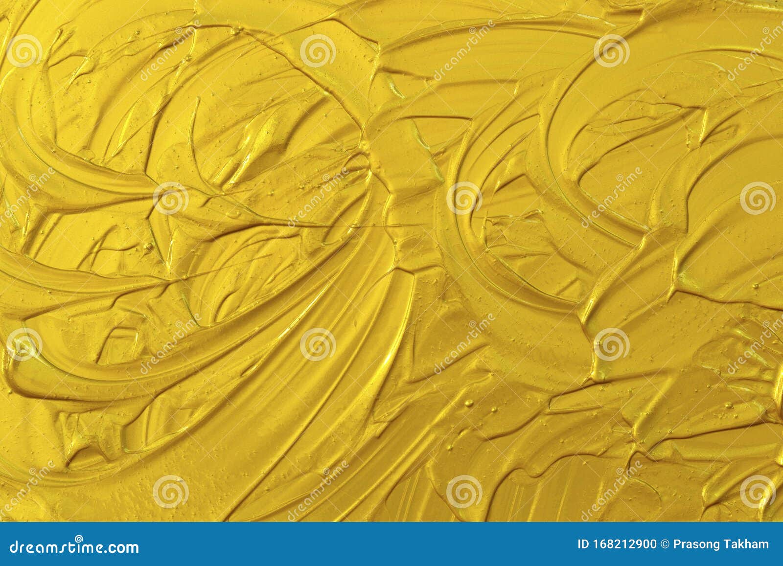 Golden Acrylic Texture, Wave, Stock Photo - Image of decorative ...