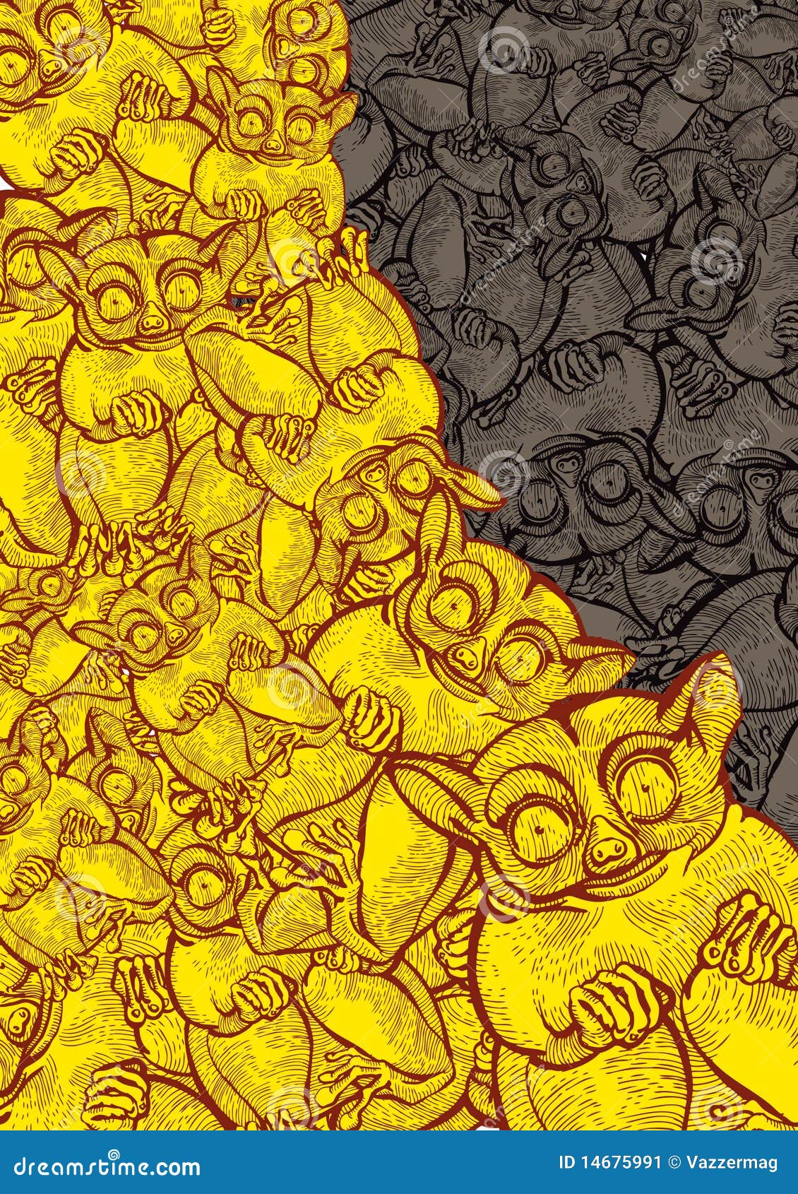 Golden Animal Eagle Logo Design Premium Vector | CartoonDealer.com ...