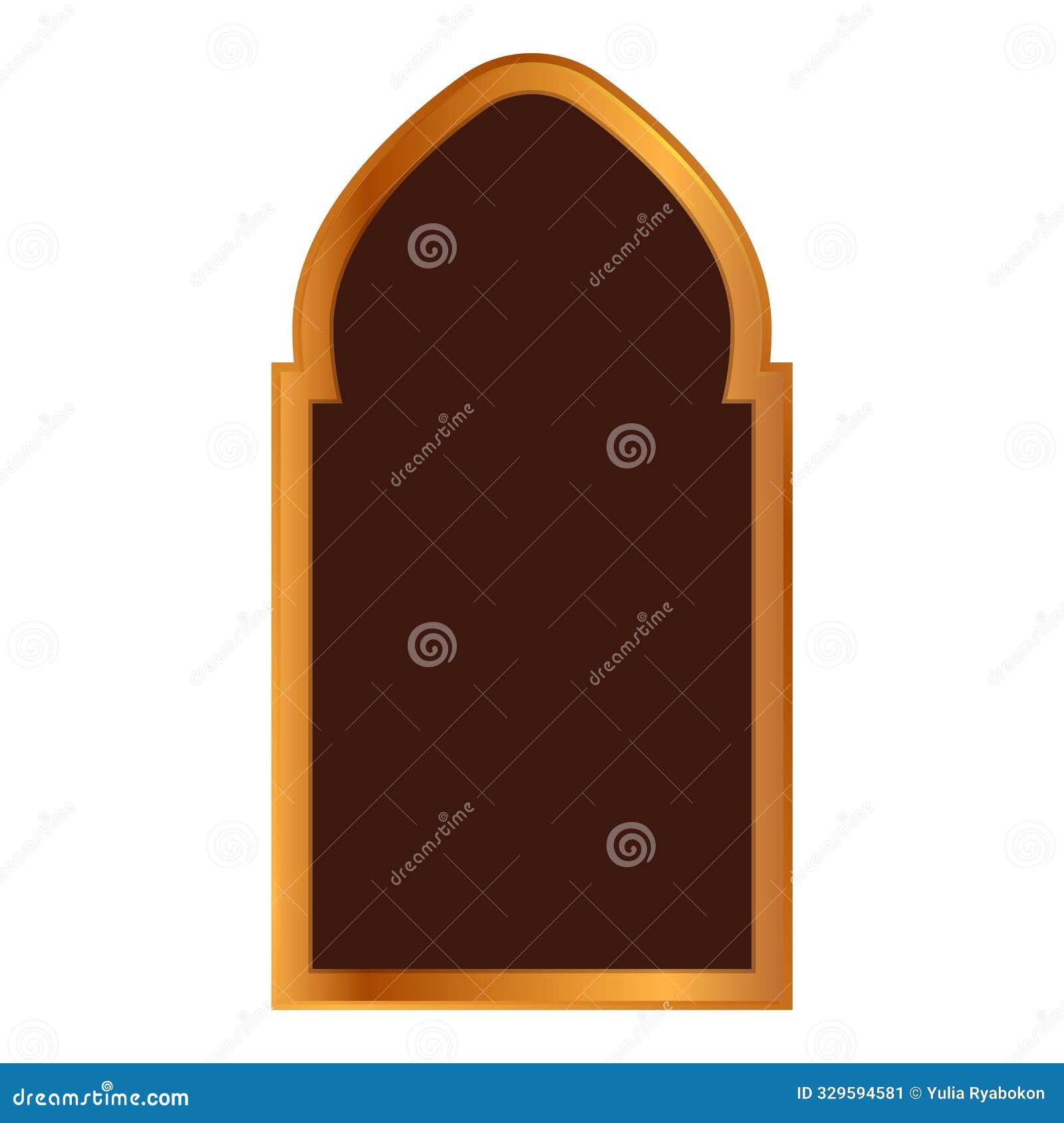 Golden Arabic Letter - Three Dimensional Arabic Letter Isolated On ...