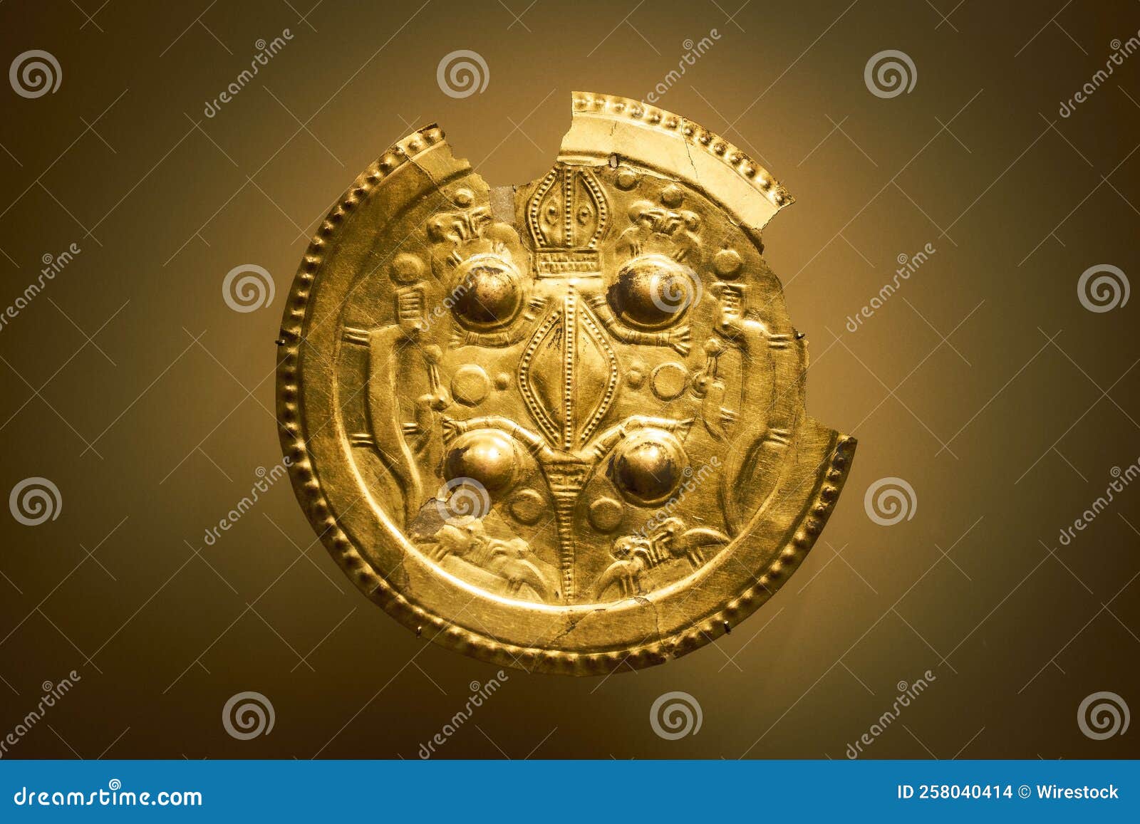 Golden Artifact Displayed in Gold Museum of Bogota, Colombia Editorial ... Golden Artifact Displayed in Gold Museum of Bogota, Colombia Editorial ...
