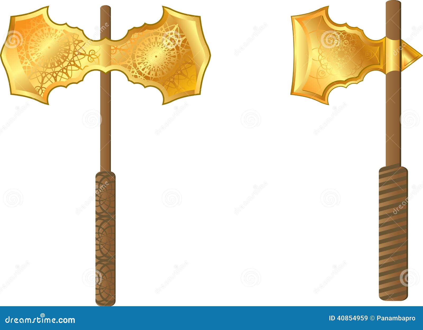 Golden Axe stock illustration. Illustration of blade - 40854959