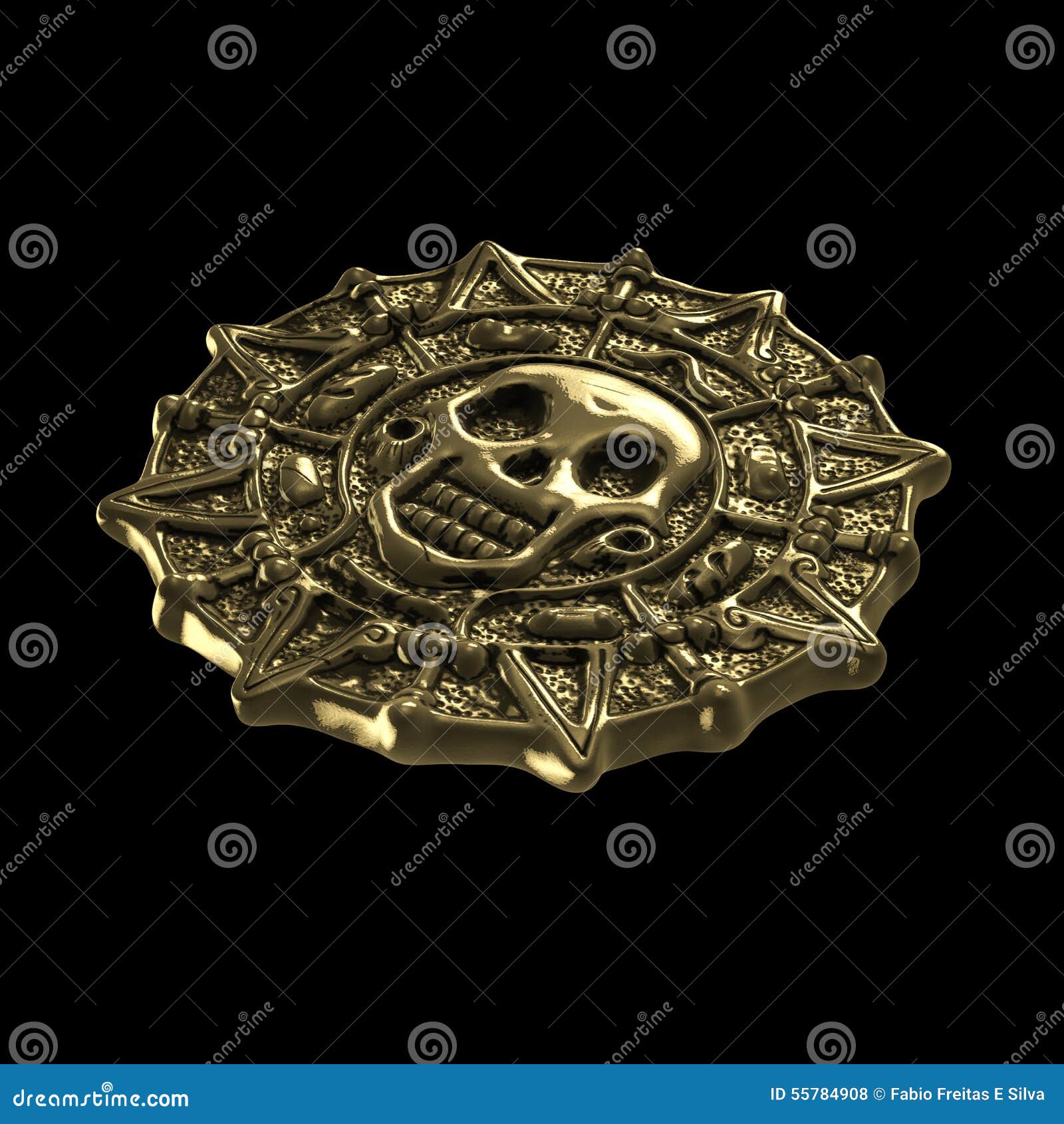 Real Aztec Gold Coin