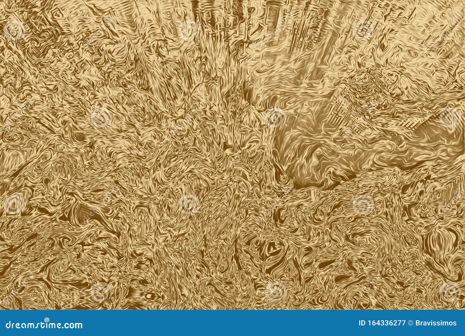 Golden Background Pattern and Abstract Gold Design, Reflection Stock ...