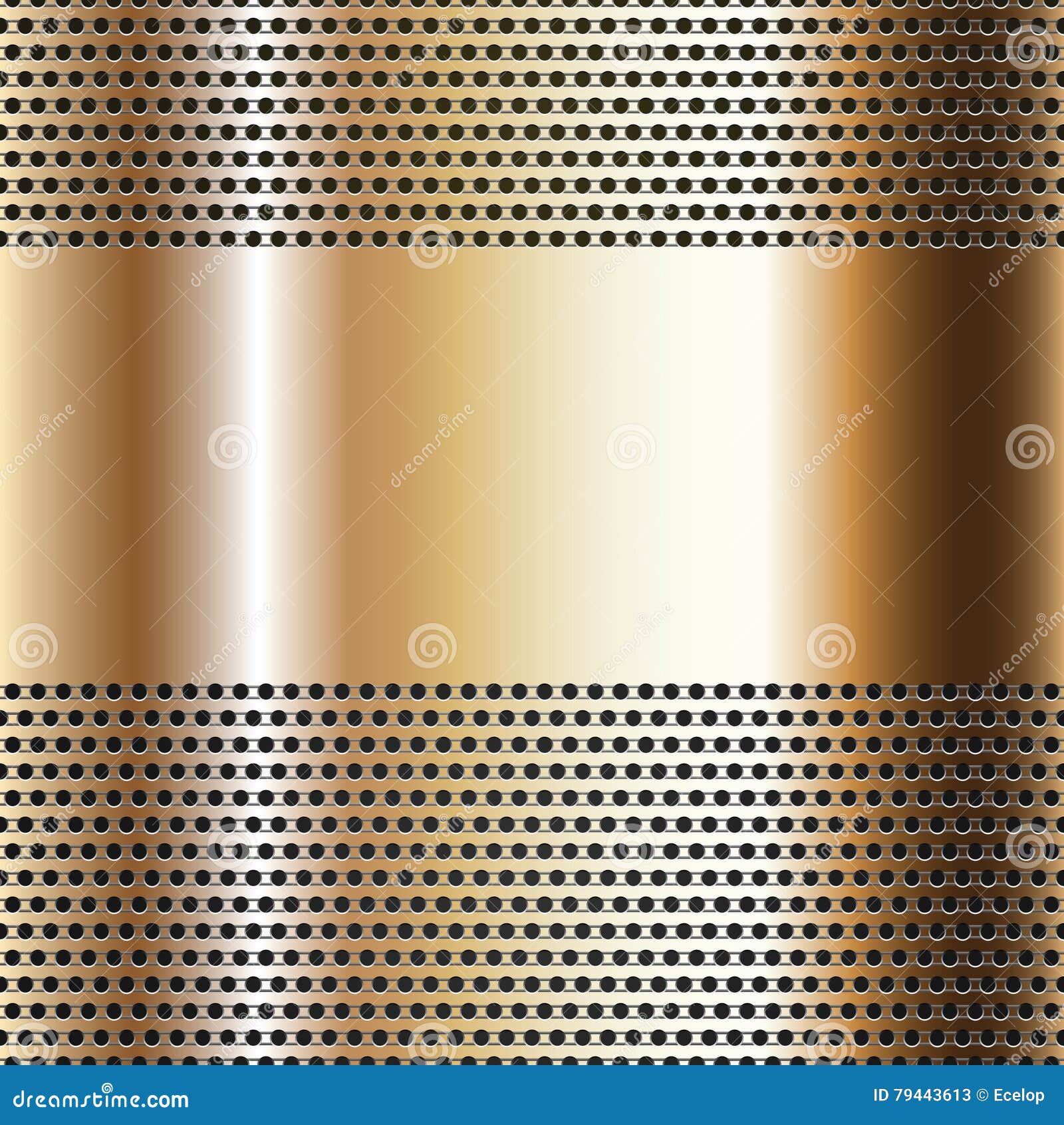 Perforated Sheet Panel Seamless Texture, 3D Illustration Map For ...