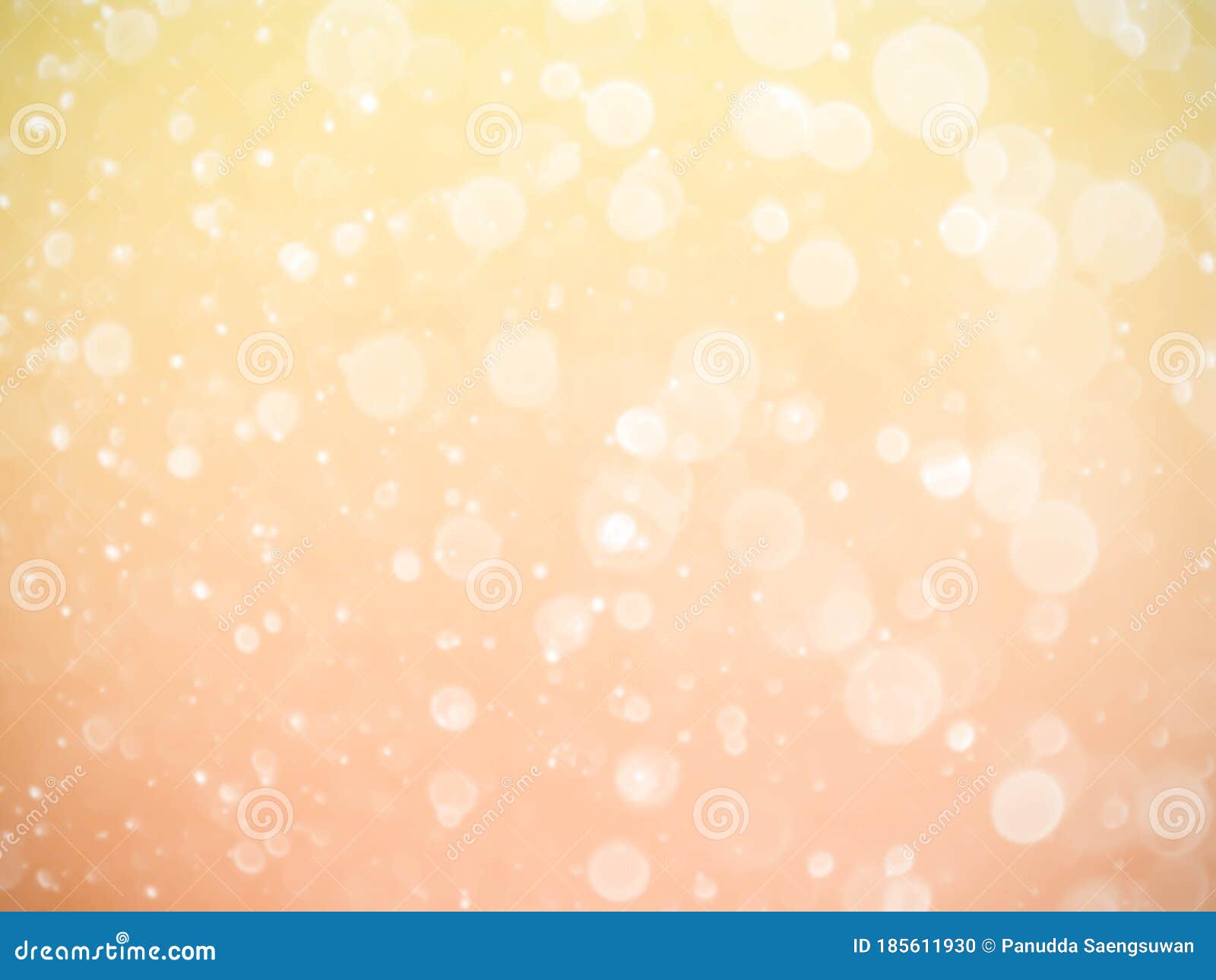 Golden Background with Soft Bokeh Lights Stock Illustration ...