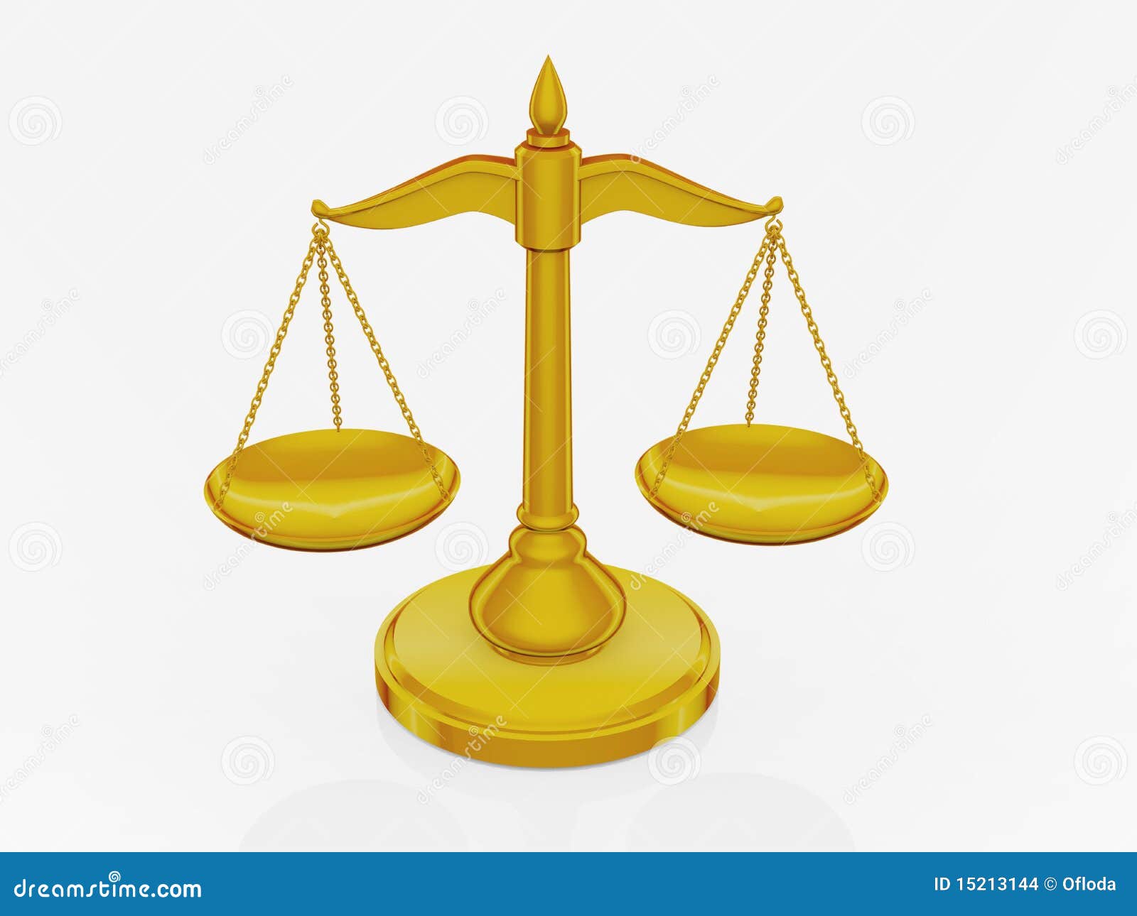 Golden balance stock illustration. Illustration of innocent - 15213144