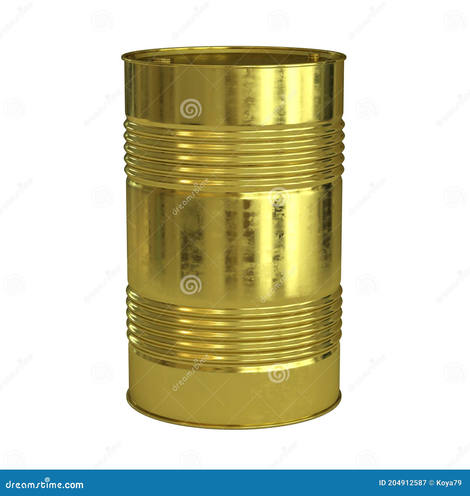 Golden Barrel On A Black Background. Stock Photo | CartoonDealer.com ...
