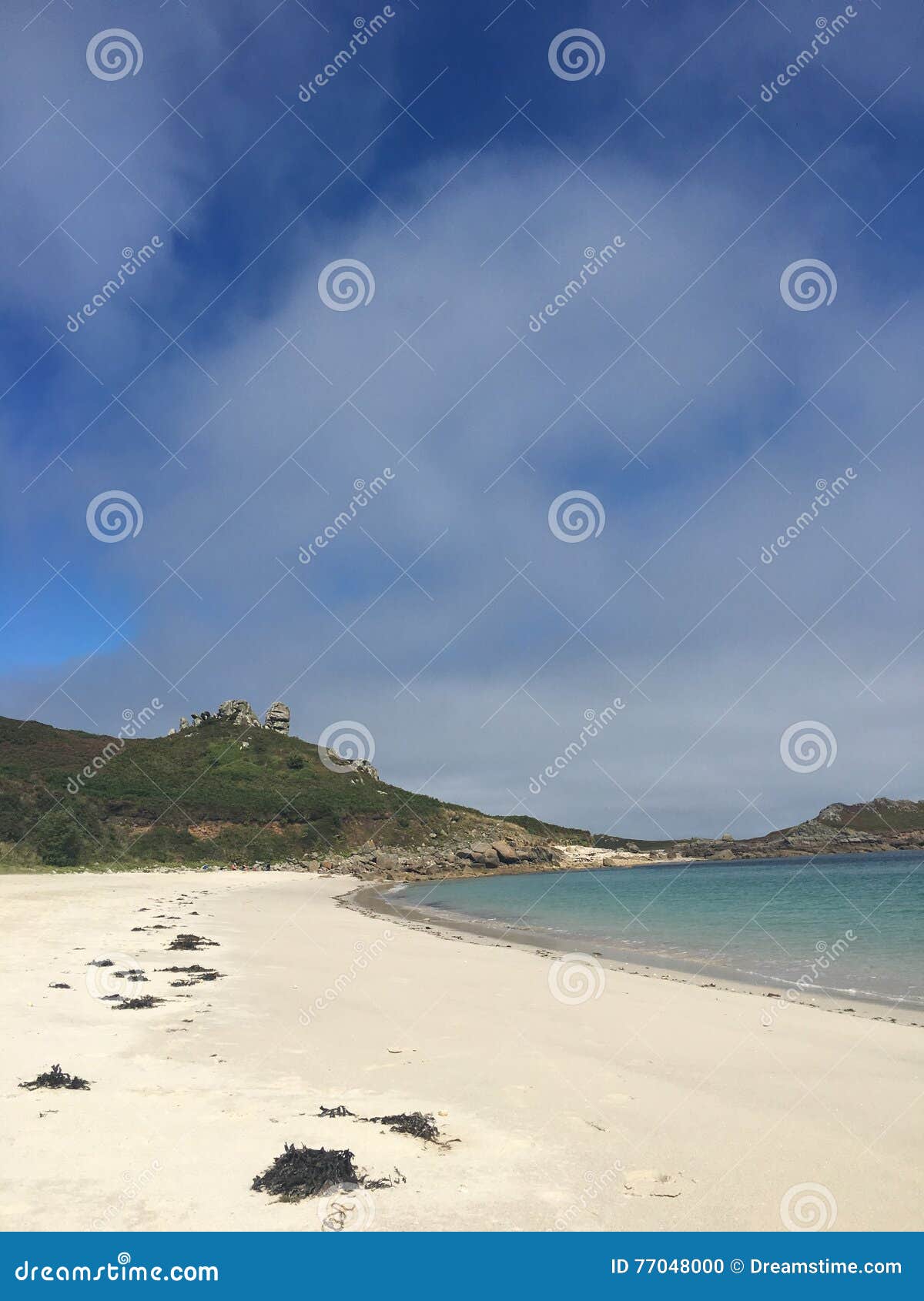 Golden beaches stock photo. Image of isle, british, ocean - 77048000