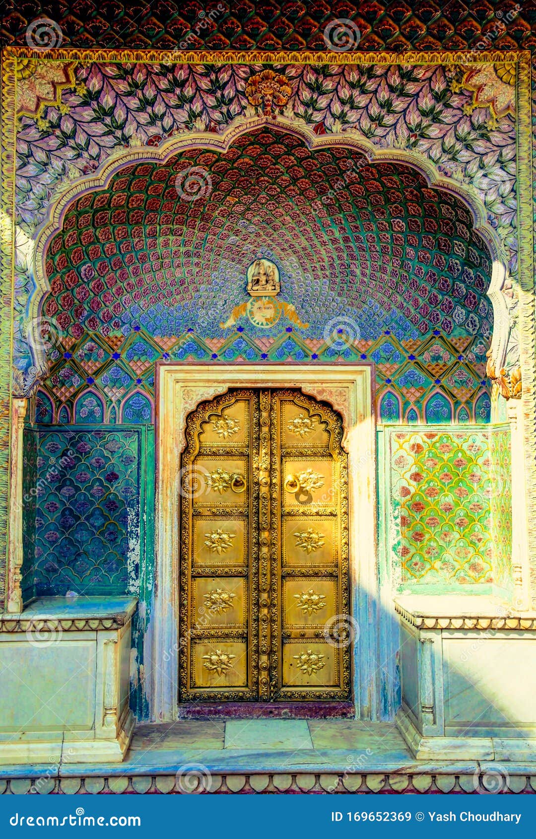 Gate stock image. Image of golden, gate, beautiful, india - 169652369