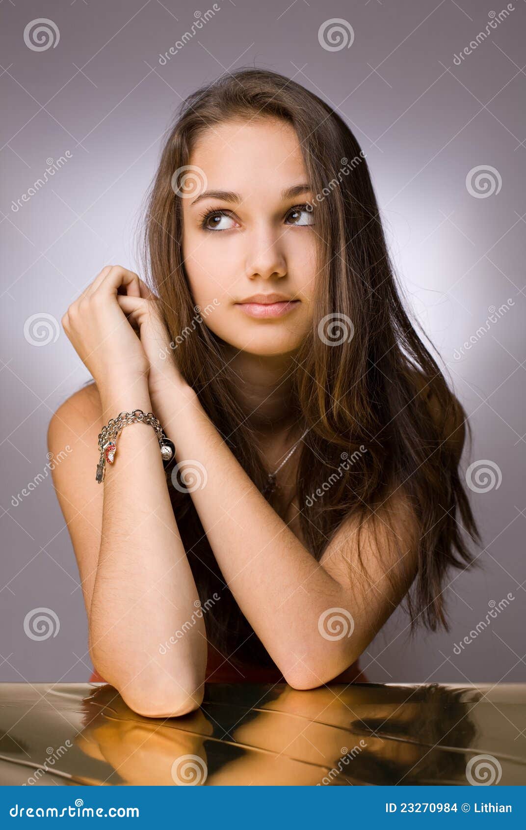 Golden beauty stock photo. Image of sweet, happy, girl - 23270984
