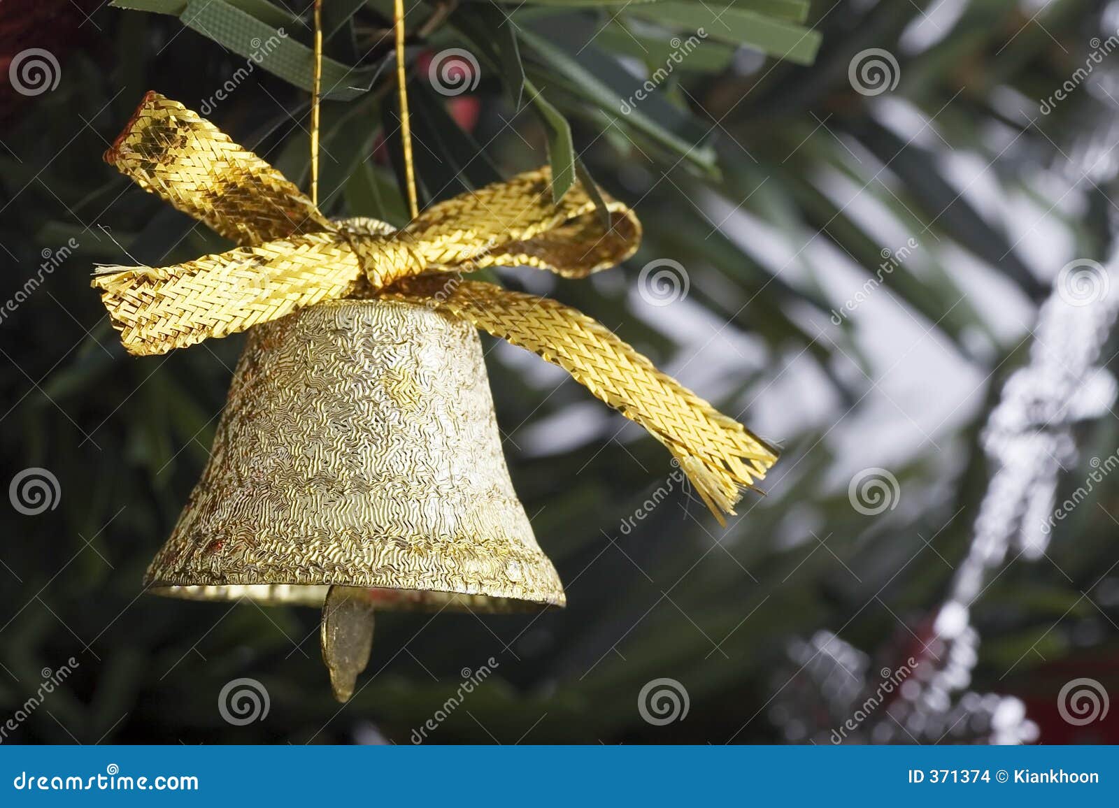 Golden Bell stock photo. Image of bride, bell, engagement - 371374