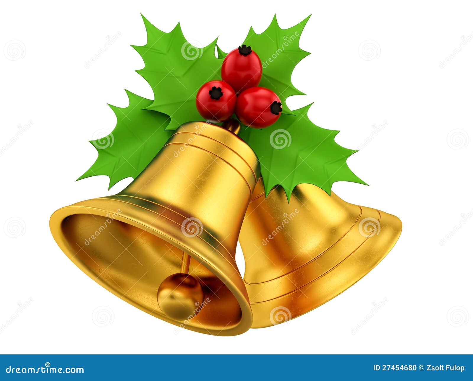 Golden bells stock illustration. Illustration of ornate - 27454680