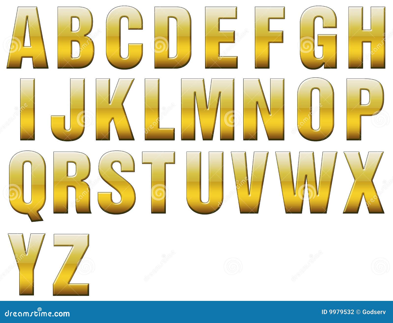 Golden, Beveled, Allcaps Alphabets Stock Illustration - Illustration of ... Golden, Beveled, Allcaps Alphabets Stock Illustration - Illustration of ...