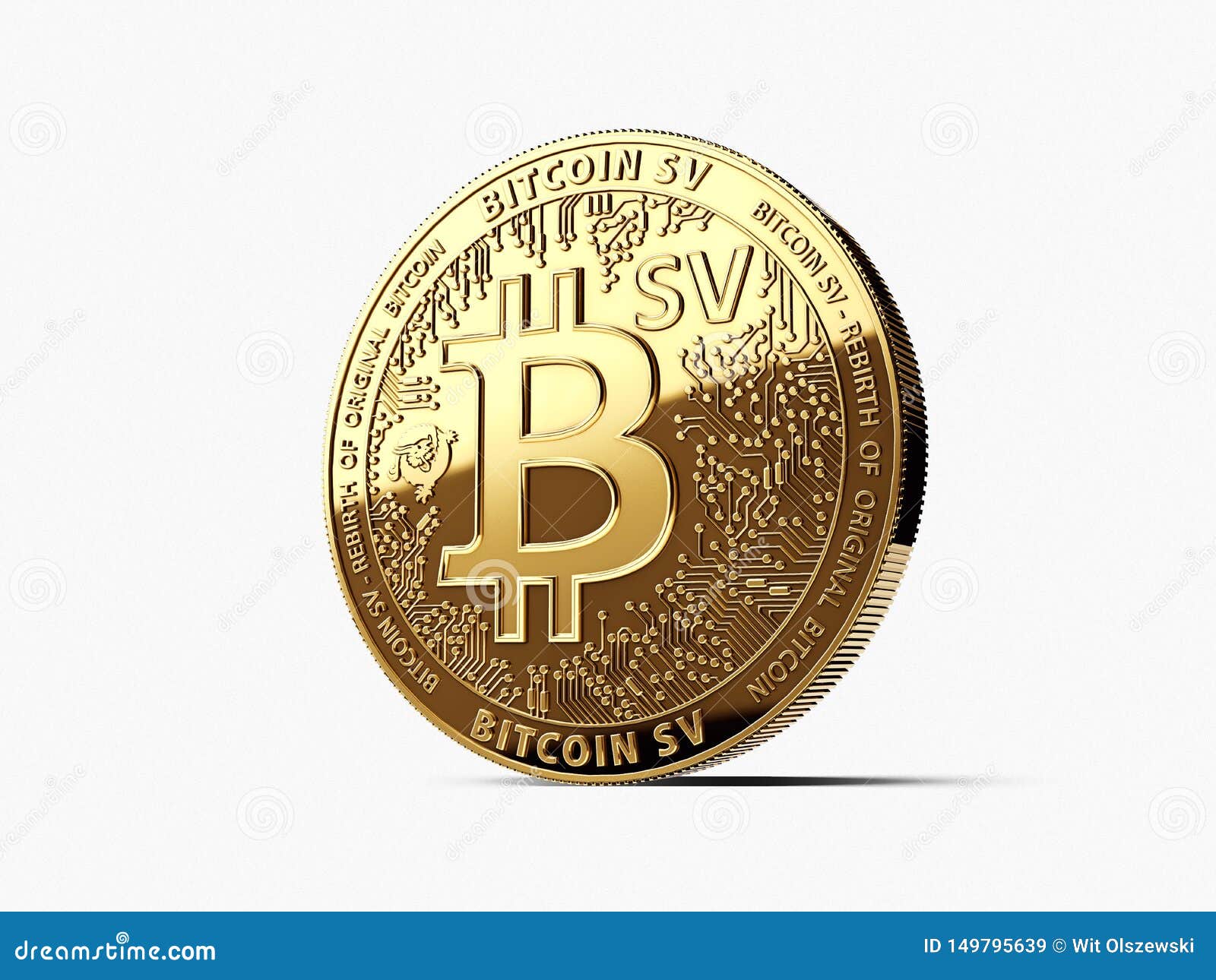 Golden Bitcoin Satoshi Vision Bitcoin SV Or BSV Cryptocurrency Physical ... Golden Bitcoin Satoshi Vision Bitcoin SV Or BSV Cryptocurrency Physical ...