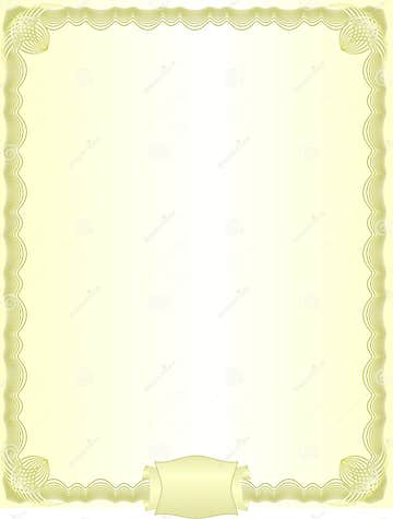 Golden blank stock vector. Illustration of beauty, award - 2519732