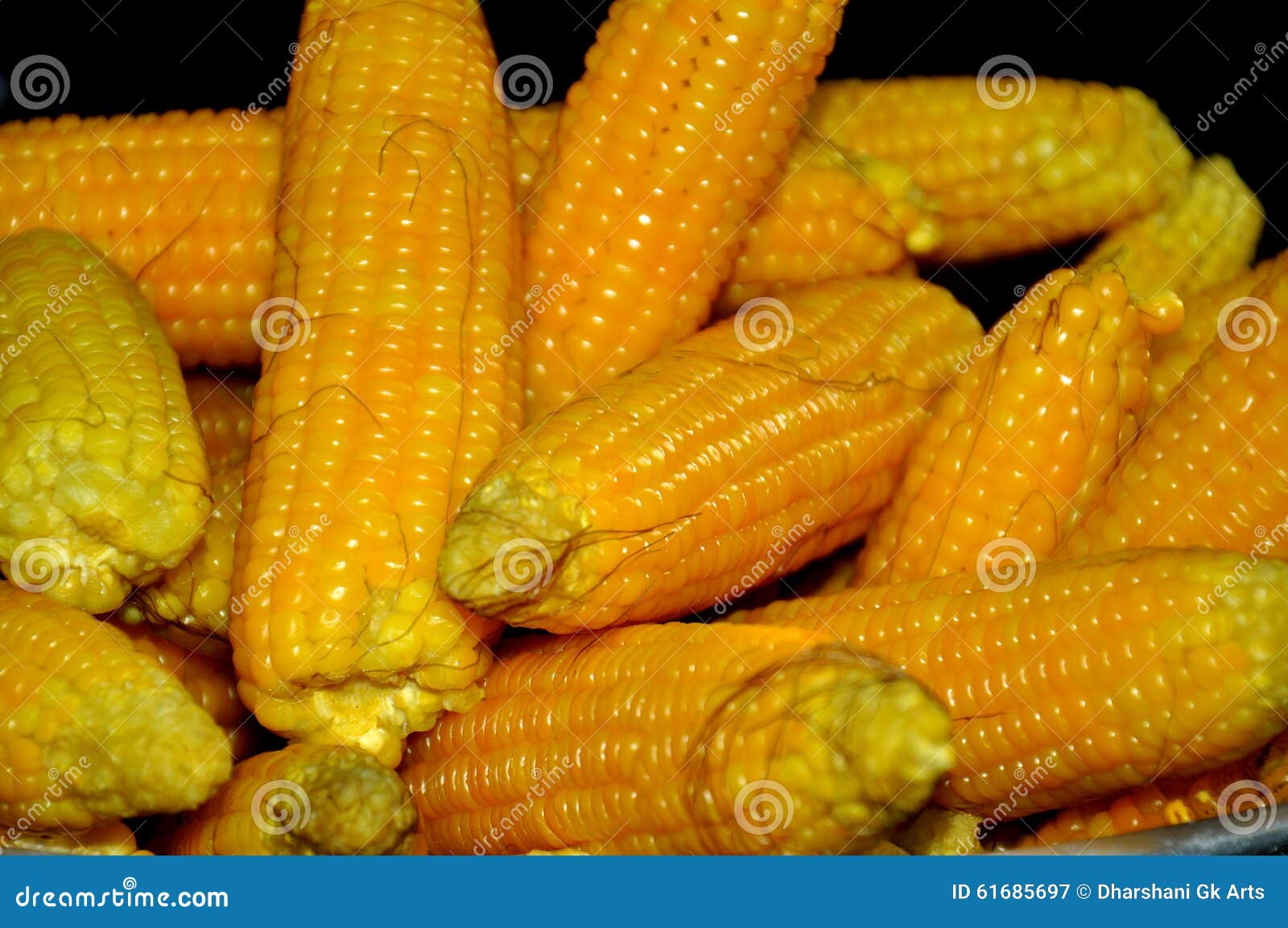 Golden boiled popcorn stock image. Image of shot, isolated - 61685697