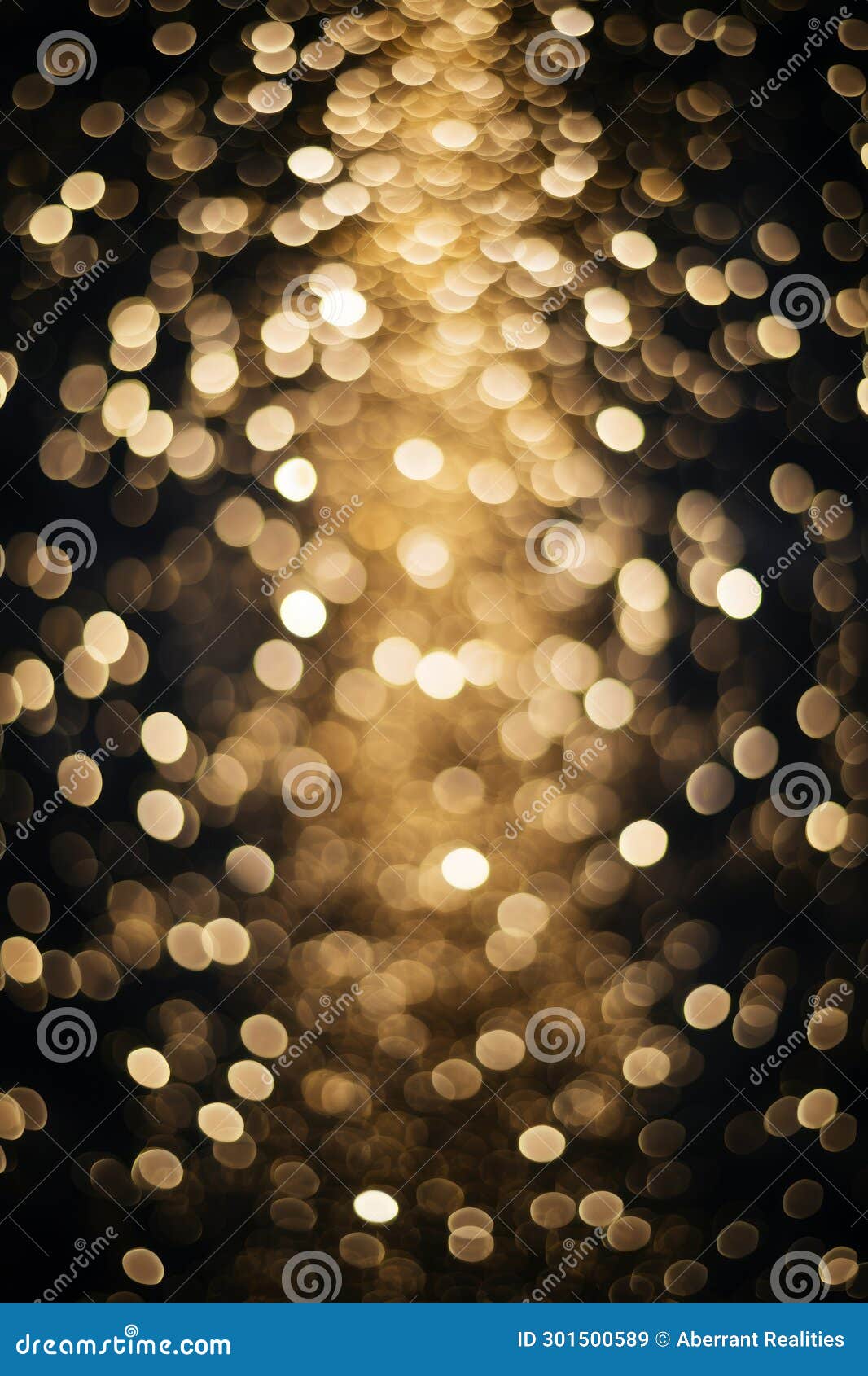 Golden Bokeh Bokeh Background with Bokeh Effect Stock Illustration ...