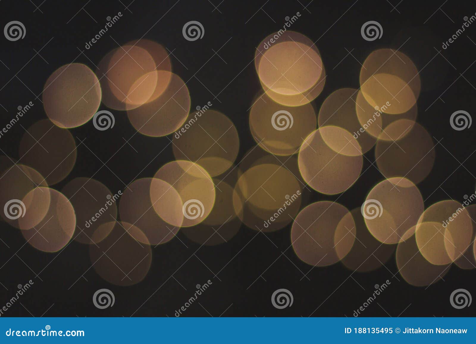 Golden bokeh lights stock image. Image of glowing, backdrop - 188135495