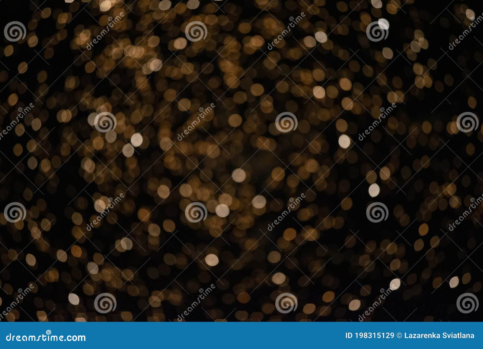 Golden bokeh spots stock image. Image of shape, glowing - 198315129