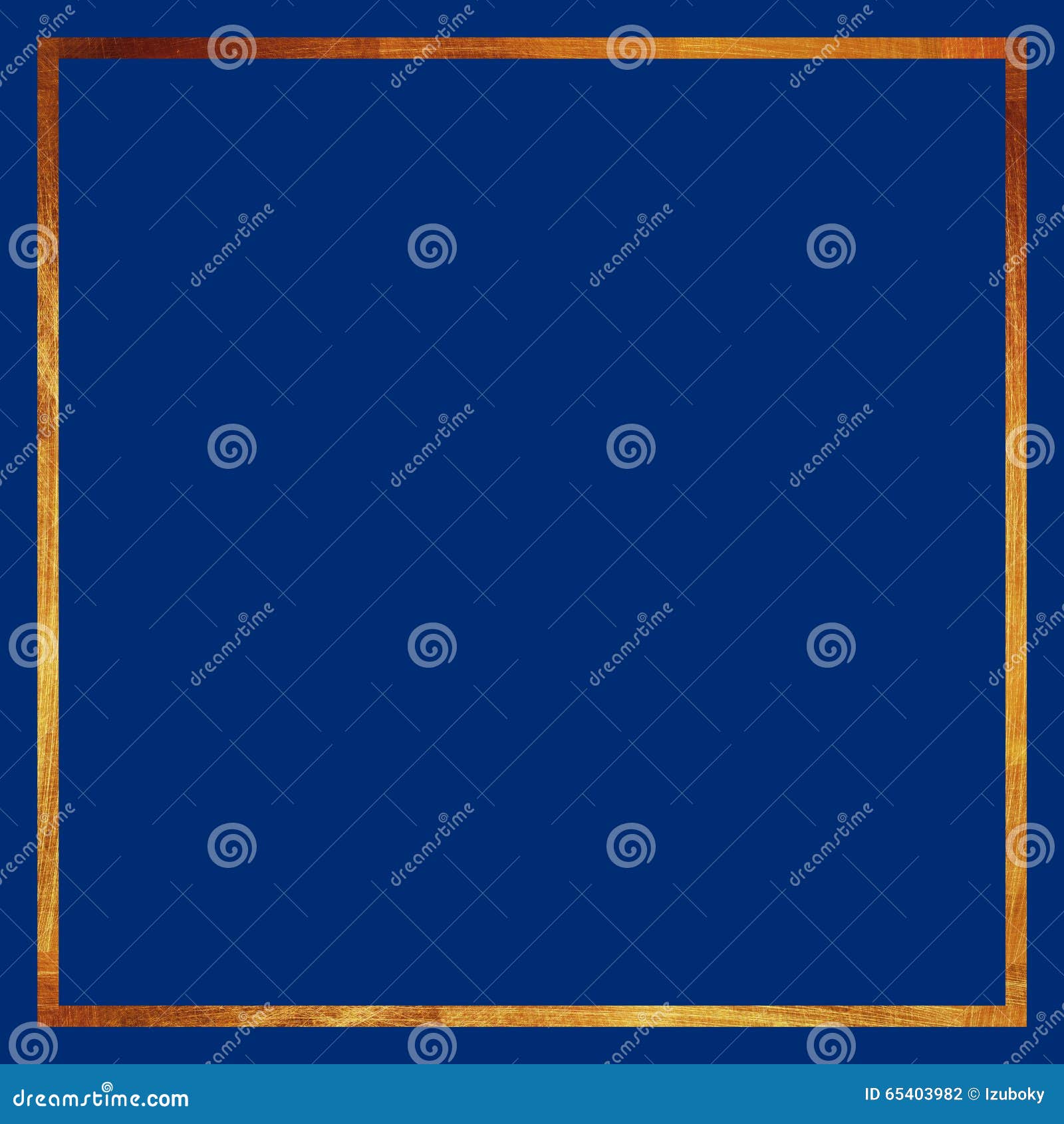 Golden Border Frame on Blue Background Stock Photo - Image of gradient ...