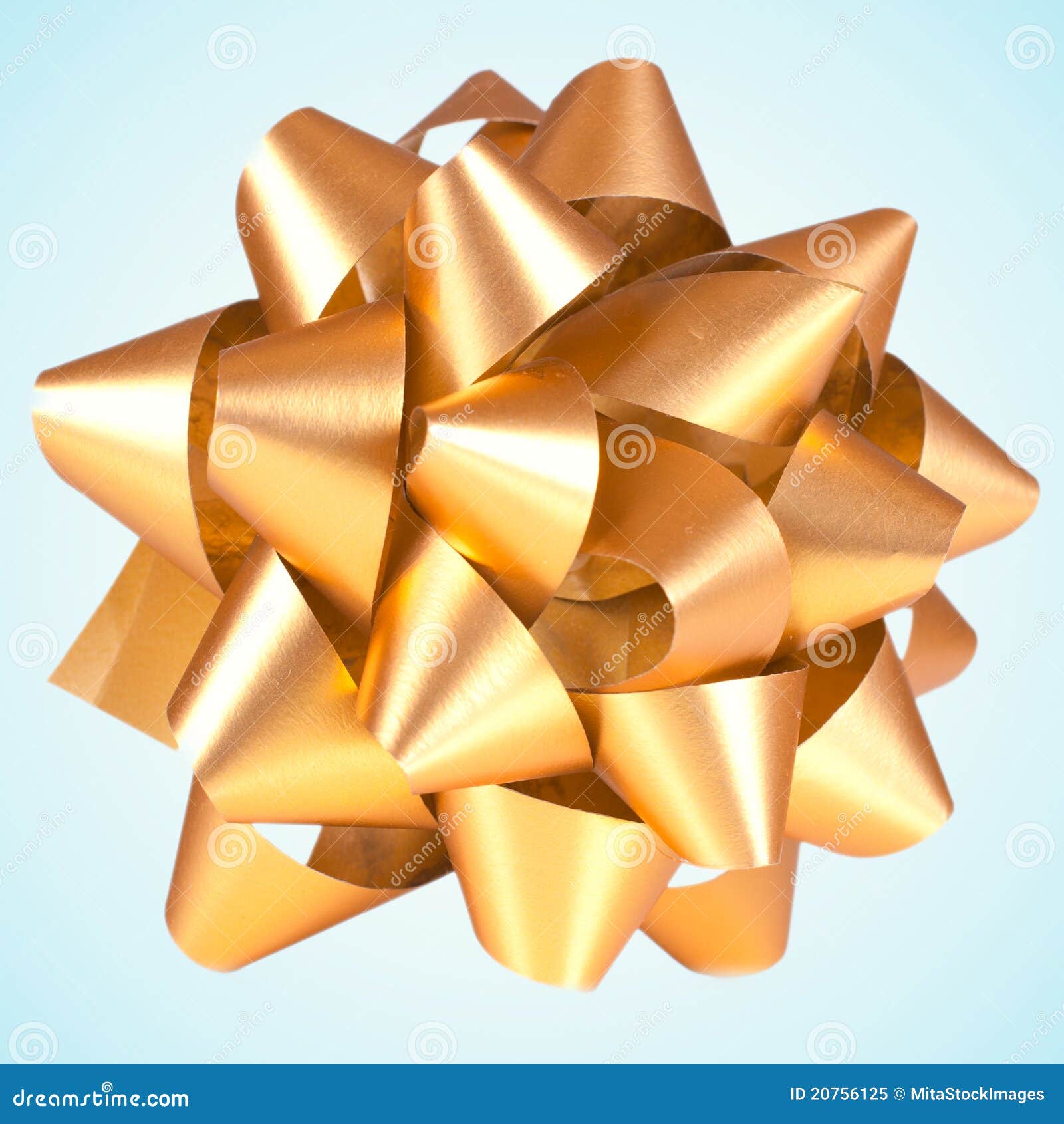 Golden bow stock image. Image of festive, holiday, birthday - 20756125