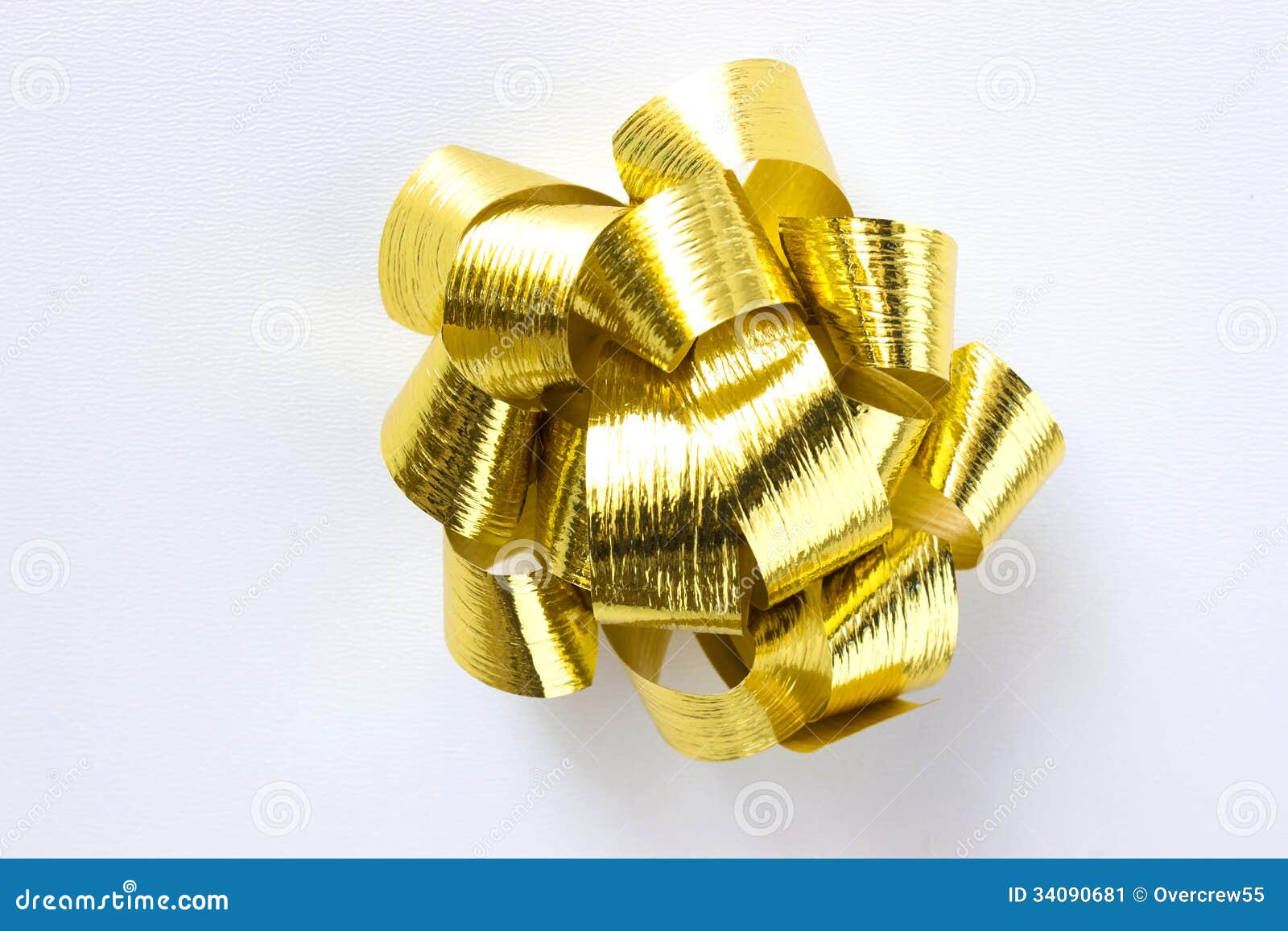 Golden bow stock image. Image of year, december, ornament - 34090681