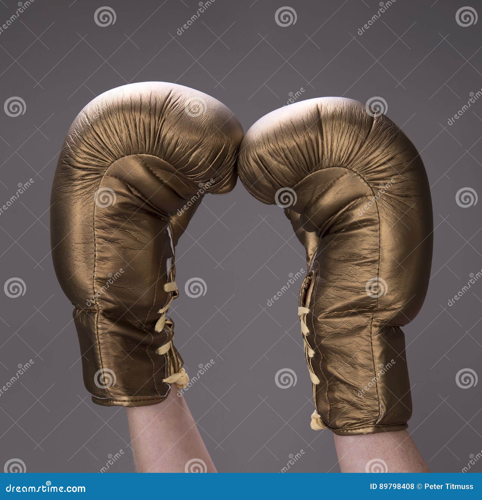 Golden boxing gloves stock photo. Image of together, equipment - 89798408