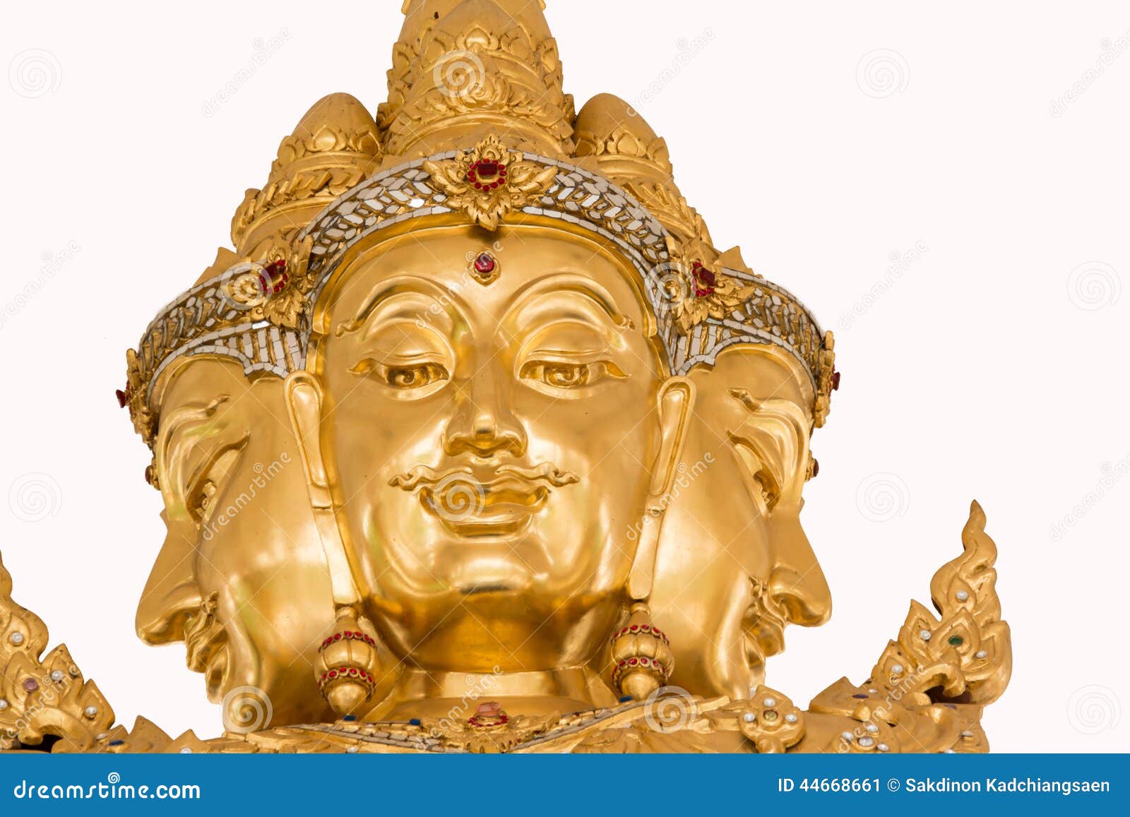 The golden Brahma stock image. Image of pray, miracle - 44668661