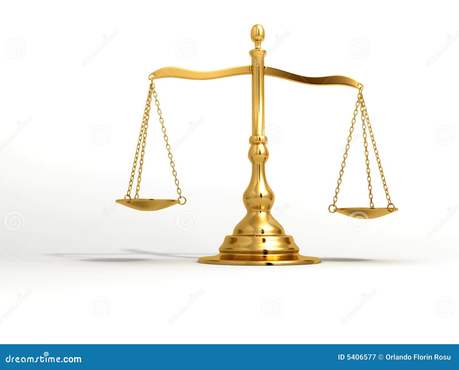 Golden brass scale stock illustration. Illustration of judgment - 5406577