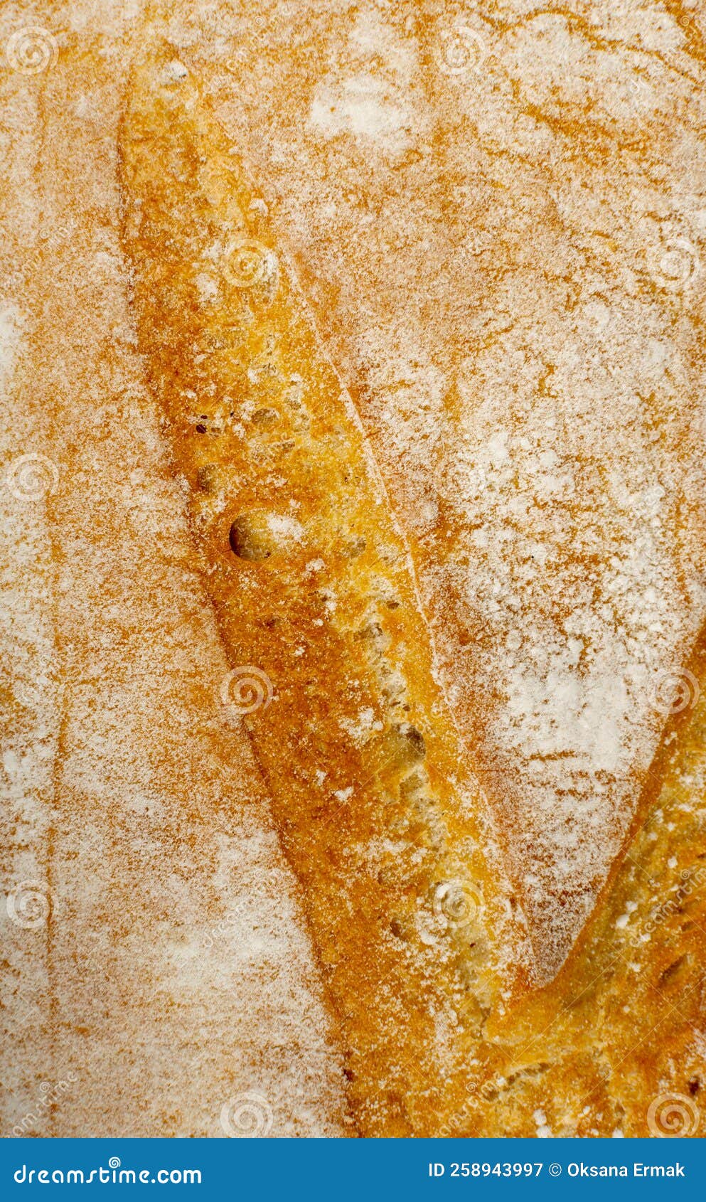 Golden Bread Crust Texture Background Stock Image - Image of eating ...