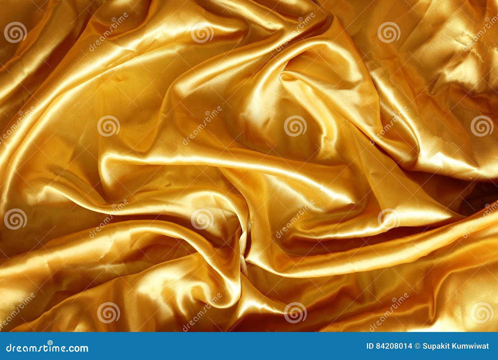 Golden brown fabric silk stock photo. Image of elegance - 84208014