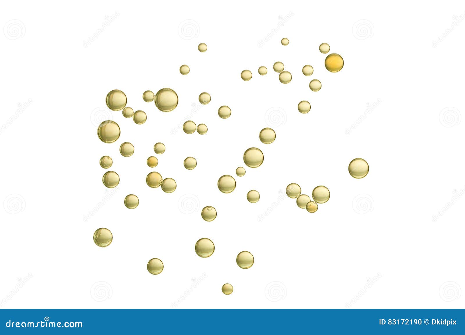 Golden bubbles stock photo. Image of isolated, branch - 83172190