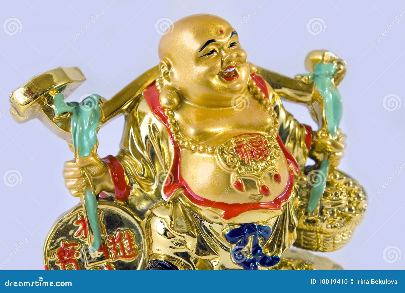 Golden Budda Statue Royalty-Free Stock Image | CartoonDealer.com #42680890