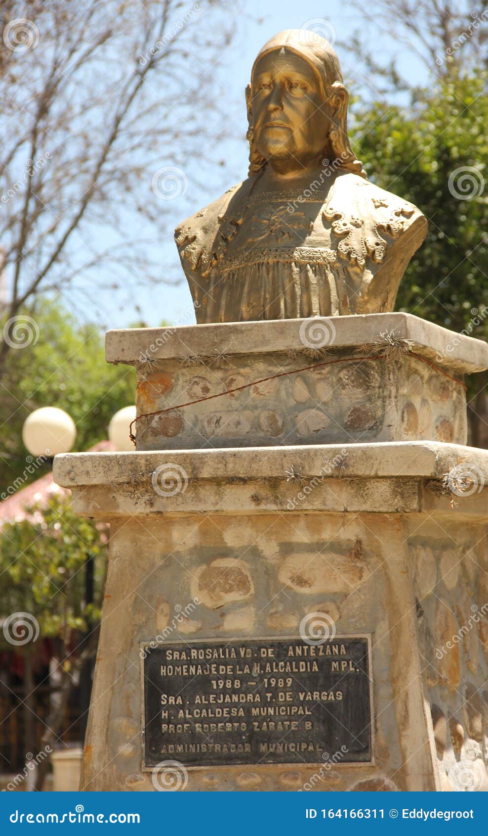 The Golden Bust of Tarabuco Stock Image - Image of sightseeing, south ...