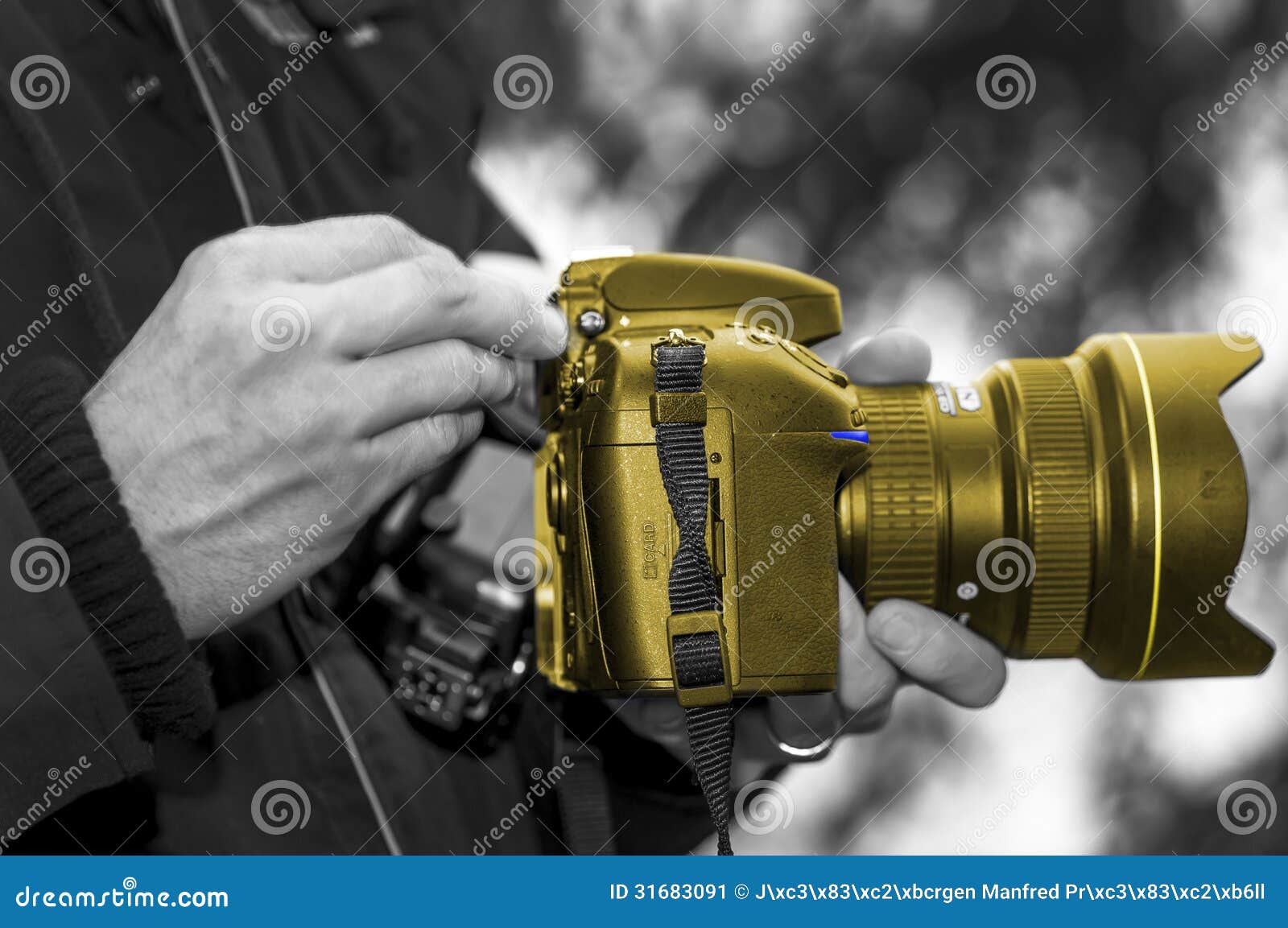 Golden Camera 001 stock image. Image of background, abstract - 31683091