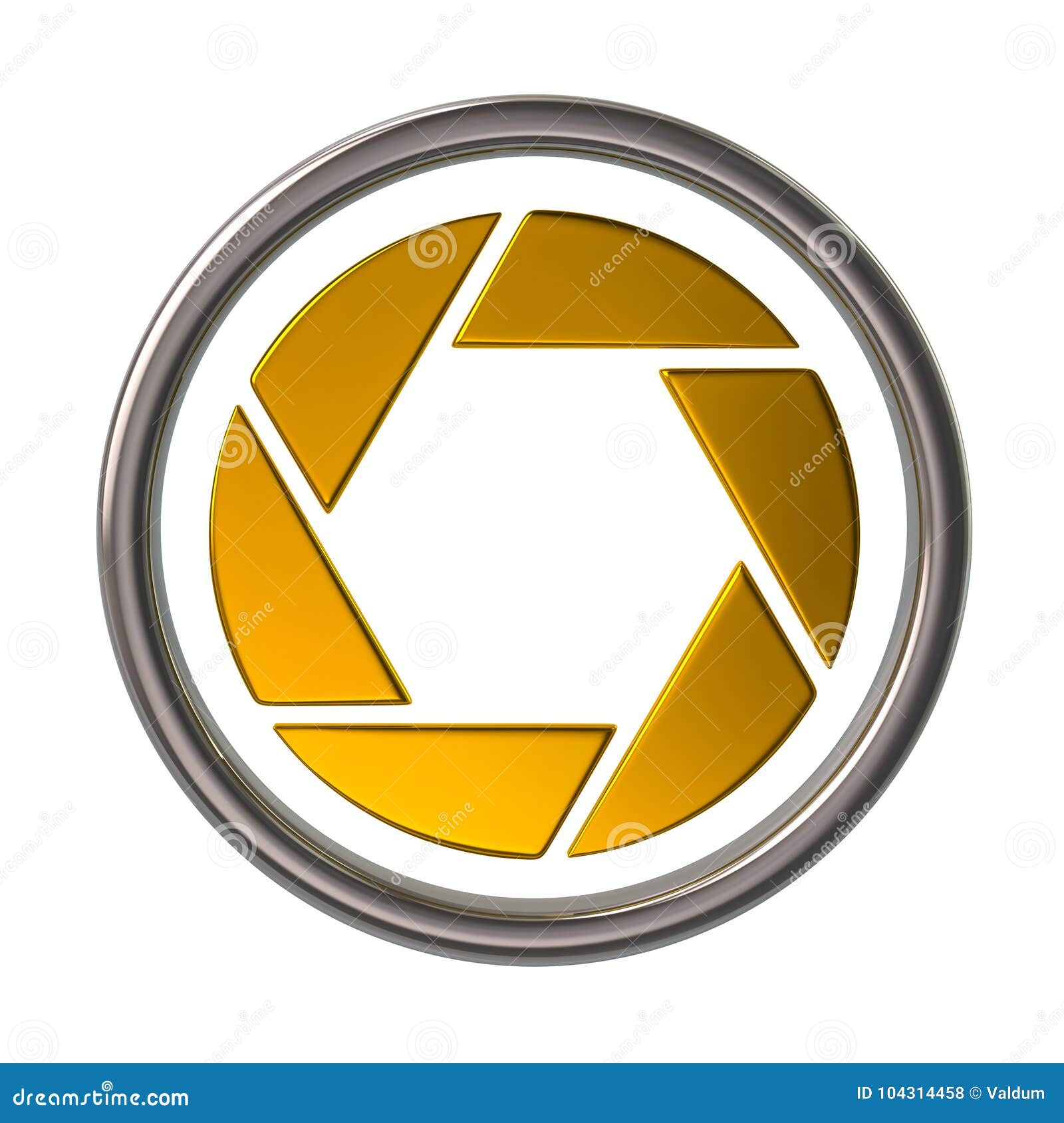 Shutter Icon. Photography Logo Design Creative Vector | CartoonDealer ...